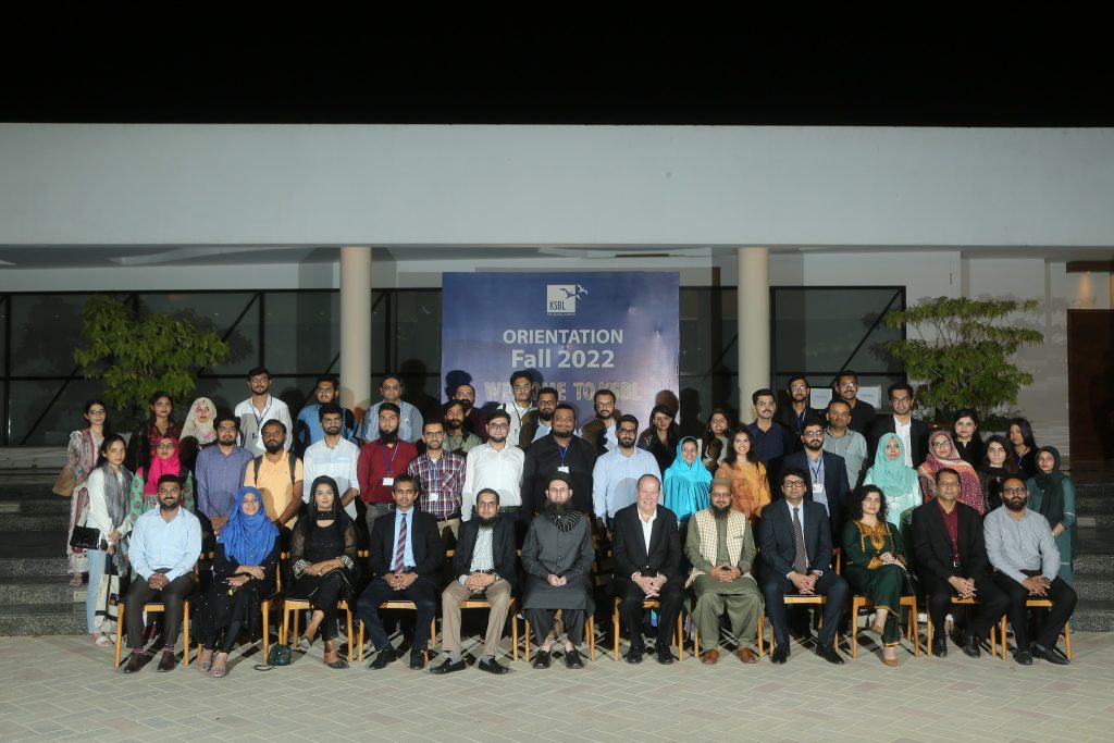 Orientation Fall 2022 - Karachi School of Business & Leadership