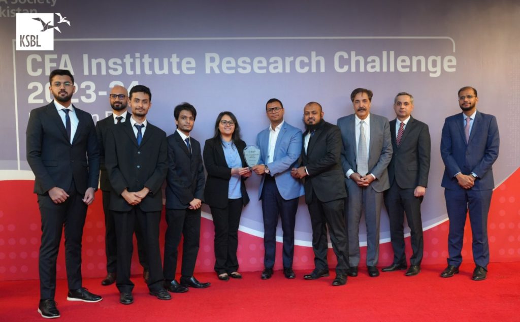 KSBL TEAM advances to the regional round of CFA Institute Research ...